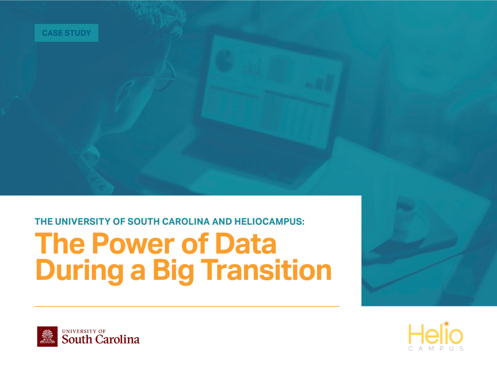 The Power of Data During a Big Transition | HelioCampus